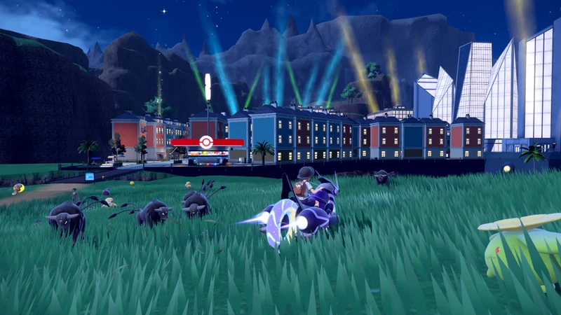 The free update for Pokemon Scarlet/Violet includes better visuals ...
